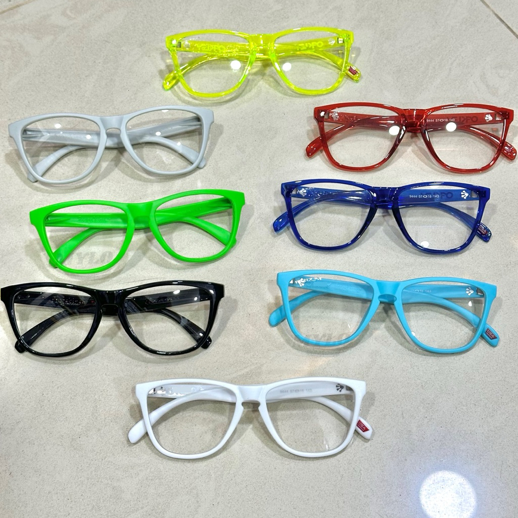 OKLY spec mata hitam cermin mata hitam color viral unisex | Shopee Malaysia