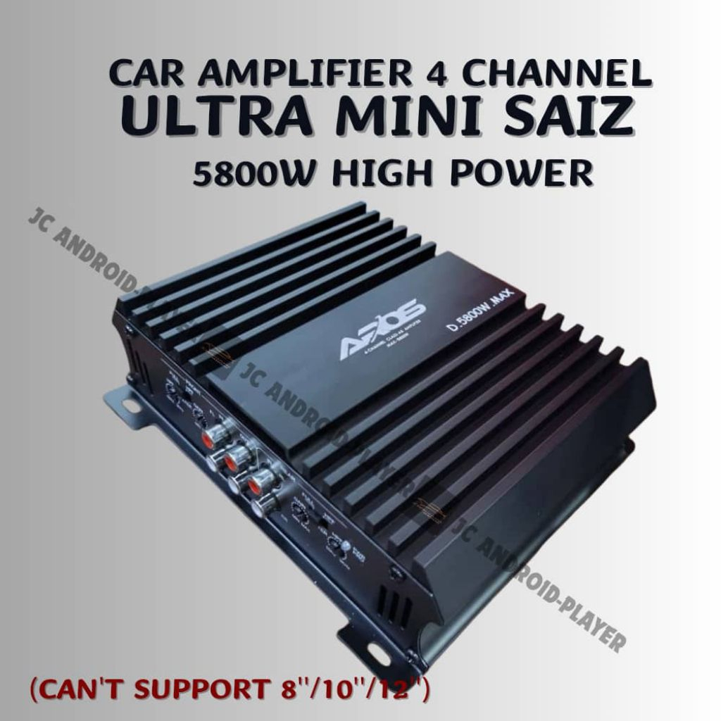 Amplifier 2CH 3800W / 4CH MINI 5800W / 4CH 6800W | Car Audio Power Amp ...