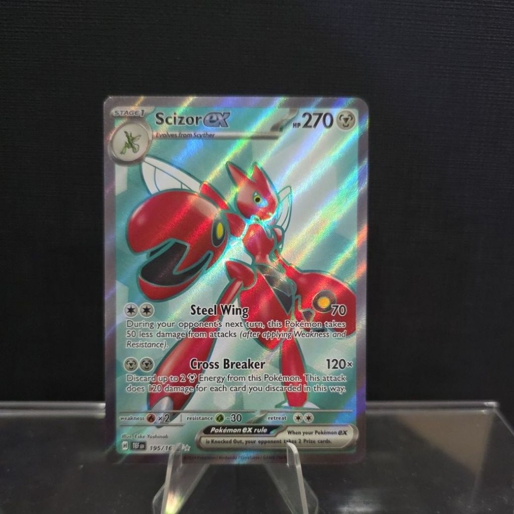 2024 Scizor Ex Card (Full Art Holo) | Shopee Malaysia