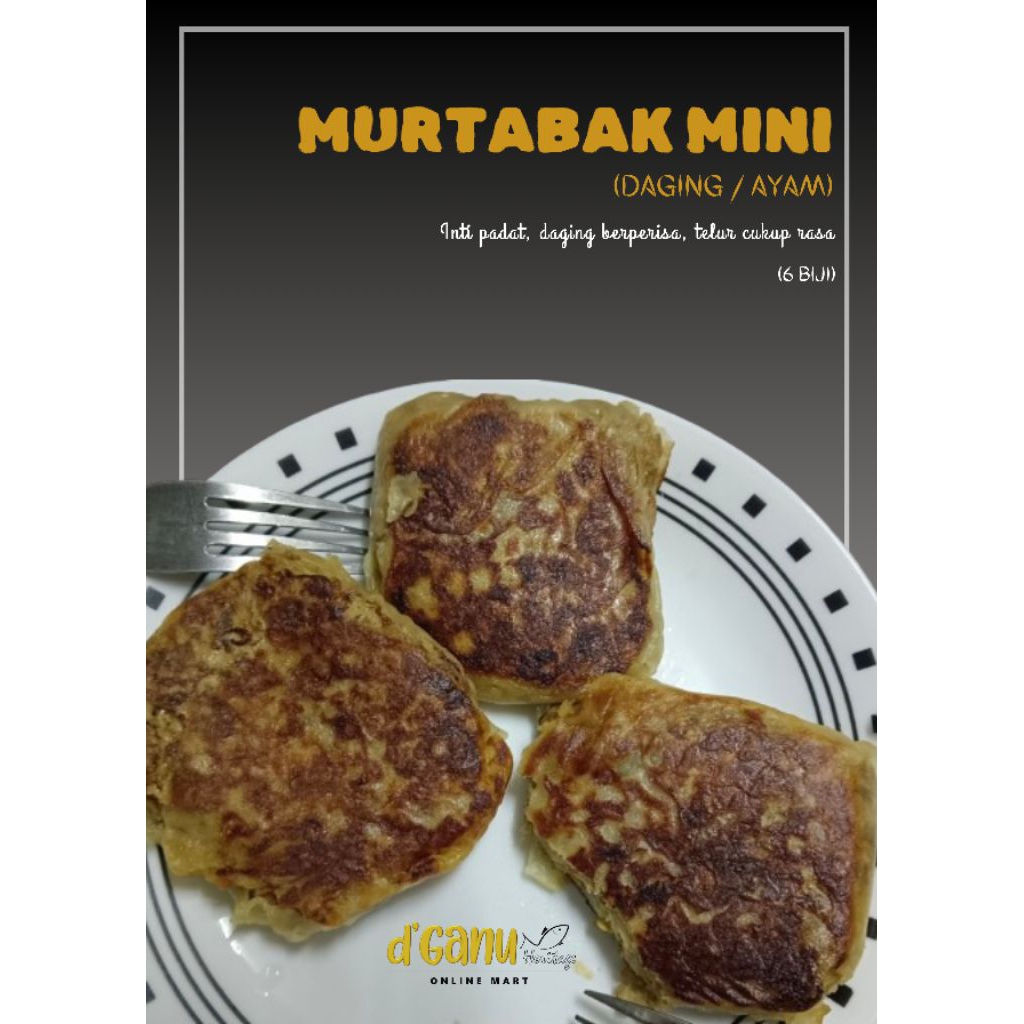 MURTABAK MINI (DAGING / AYAM) (FROZEN), 6pcs | Shopee Malaysia