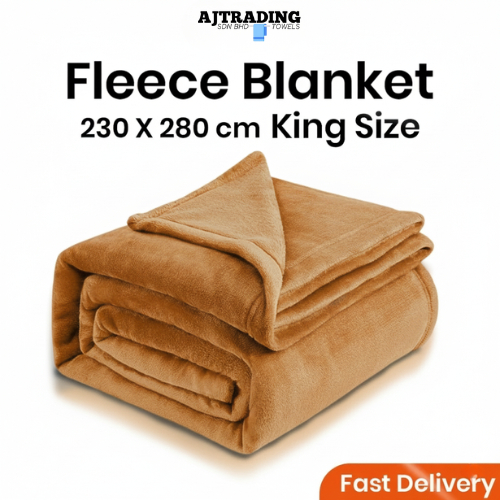 Luxury Fleece Blanket - 1600G | 🌿Ultra Soft Fluffy Flannel Selimut ...