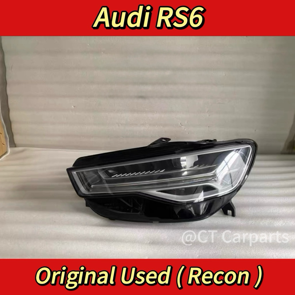 [ 2nd Hand ] Audi RS6 Headlamp Original RS6 Headlight Original | Shopee ...