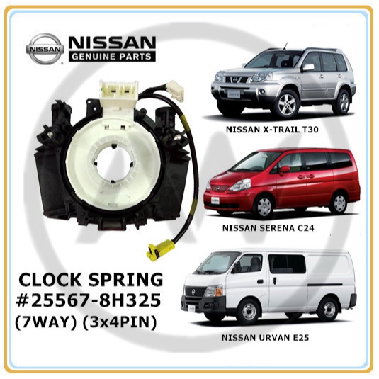 Nissan Urvan E25 X-Trail T30 Serena C24 Steering Airbag Spiral Cable ...