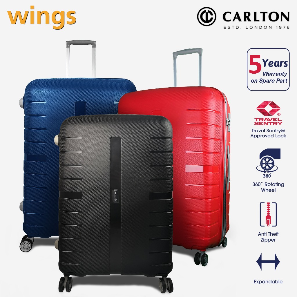 Carlton® Voyager Plus-29" PP Kunci TS® Bagasi Keras | Hard Case Luggage ...