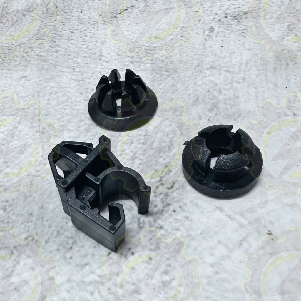 3PCS Honda High Quality Bonnet Stand Clip Holder 90672-SNB-003 Black ...