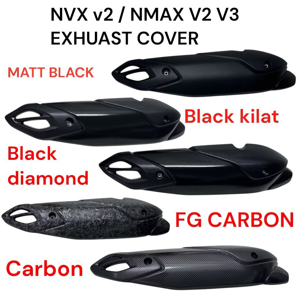 PROTAPER NVX V2 / NMAX V2 / NMAX V3 Exhaust cover ekzos muffler cover ...