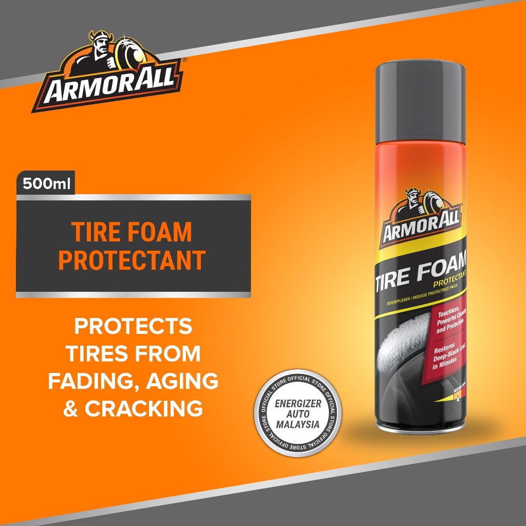 Armor All Tire Foam Protectant (500ml) | Shopee Malaysia