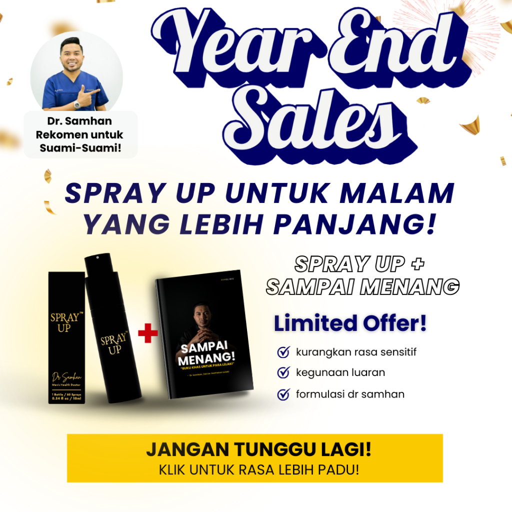 HIM WELLNESS Dr Samhan Buku Sampai Menang dan Spray Up kurangkan Ngilu ...