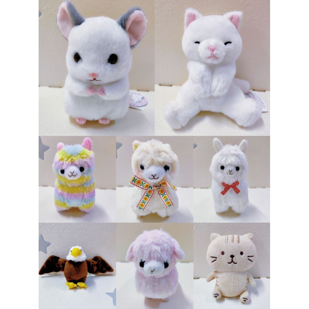 Preloved Amuse/ Amufun plush M16 Chinchilla No Lara Chan Belly Up ...
