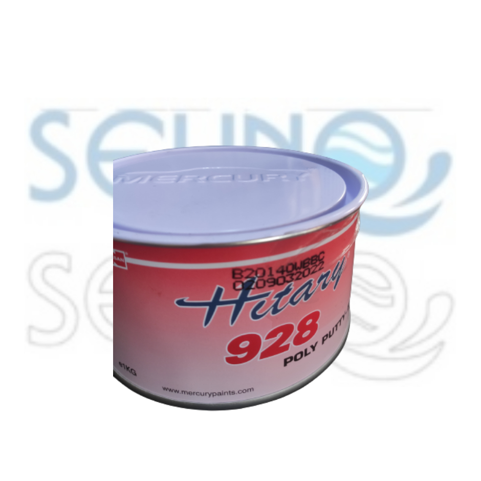 1KG 928 HITARY MERCURY POLY CAR PUTTY WITH HARDENER 1KG (BROWN ...