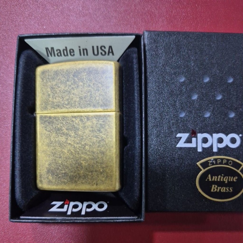 Zippo 201FB RG FL BTM ANTQ BRS ( Original) | Shopee Malaysia