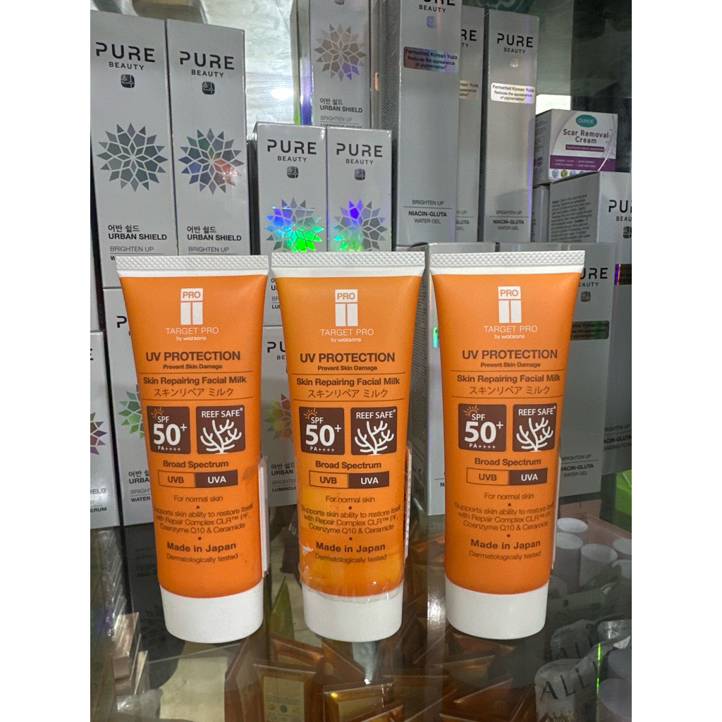 Target Pro by Watsons UV Protection Facial Milk SPF 50 PA++++ 60g Body ...