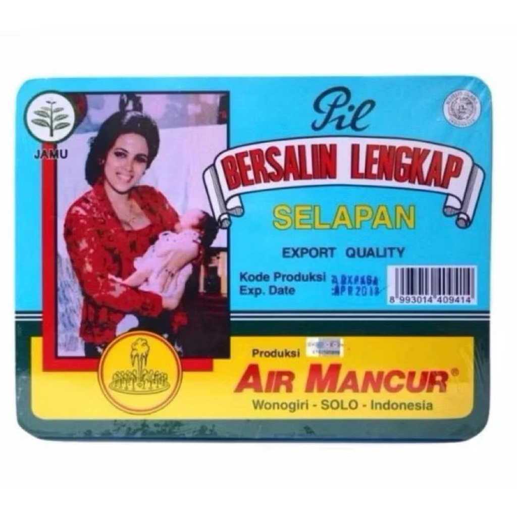 Original Air Mancur Set Bersalin Bersalin Lengkap Selapan Jamu ...