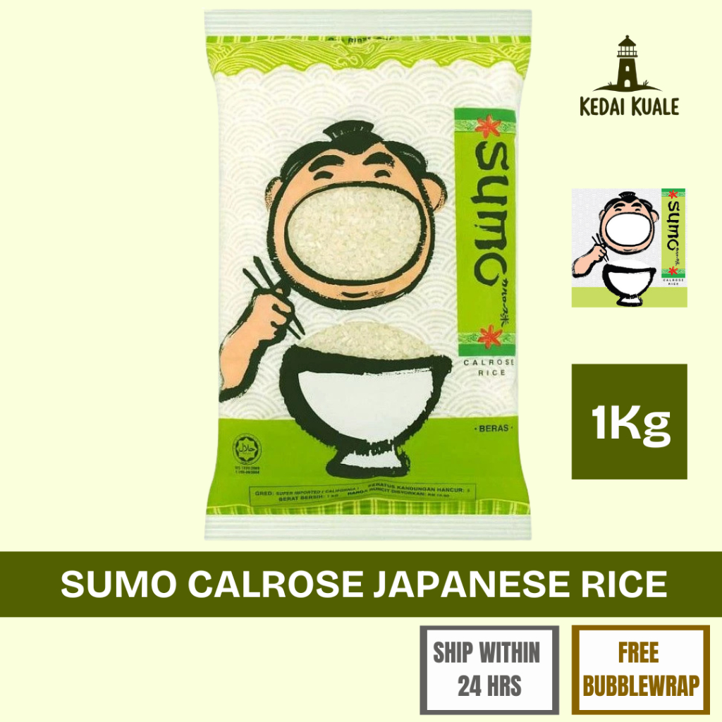Beras Jepun Calrose SUMO Calrose Japanese Rice 1Kg | Shopee Malaysia