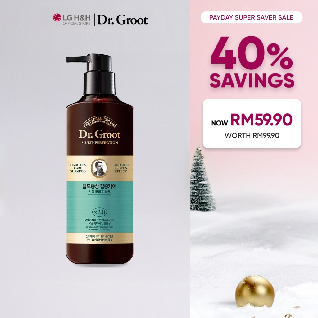 Dr. Groot Intensive Care Multi-Perfection Hair Loss Control Shampoo ...