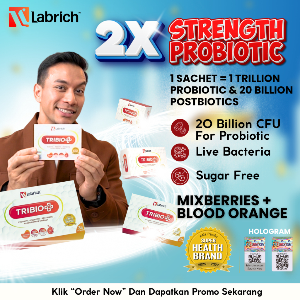 [ORIGINAL HQ] PROBIOTIC LABRICH - POSTBIOTIC + PREBIOTIC + PROBIOTIC ...