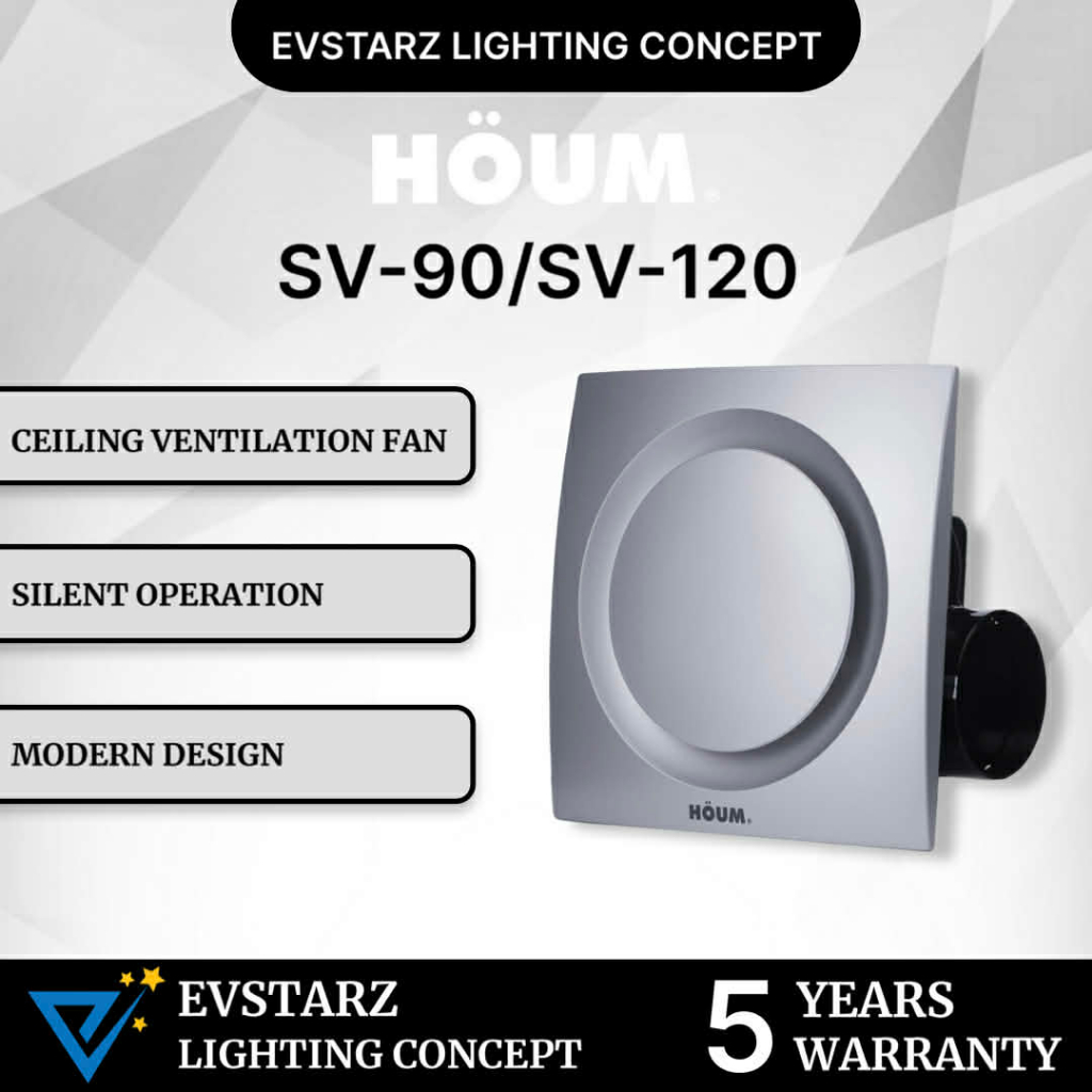 AIREGARD HOUM SV90 / SV120 10 inches 12 inches Ceiling Ventilation ...