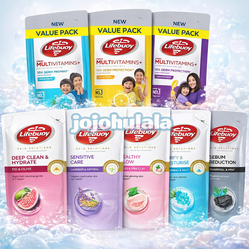 Lifebuoy Refill 800ml 700ml Total 10 Lemon Fresh Cool Fresh Refill ...