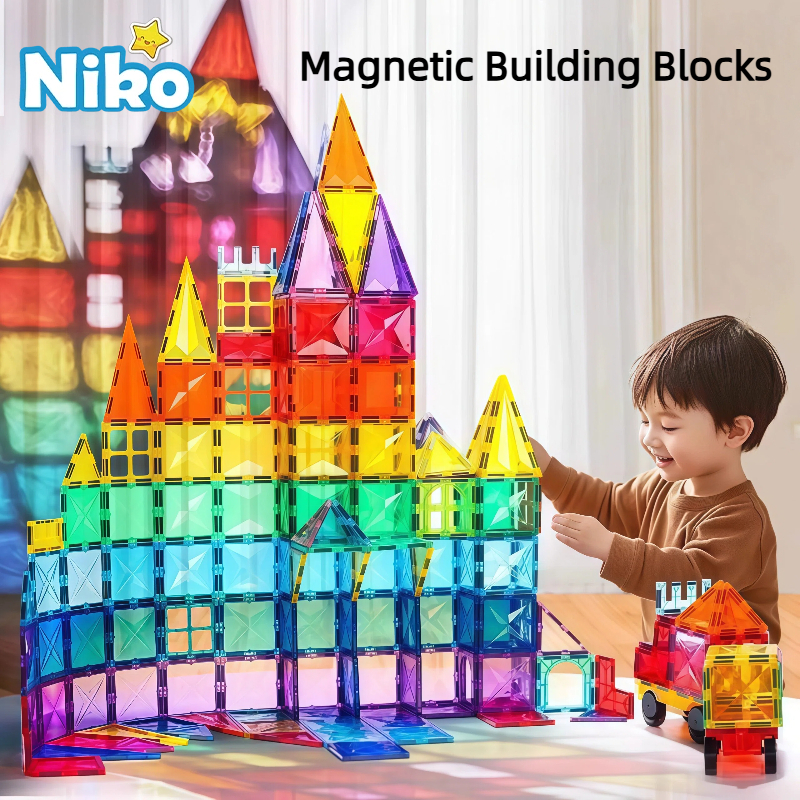 NIKO Magnetic Building Blocks Magnetic Tiles Early Educational Toys ...