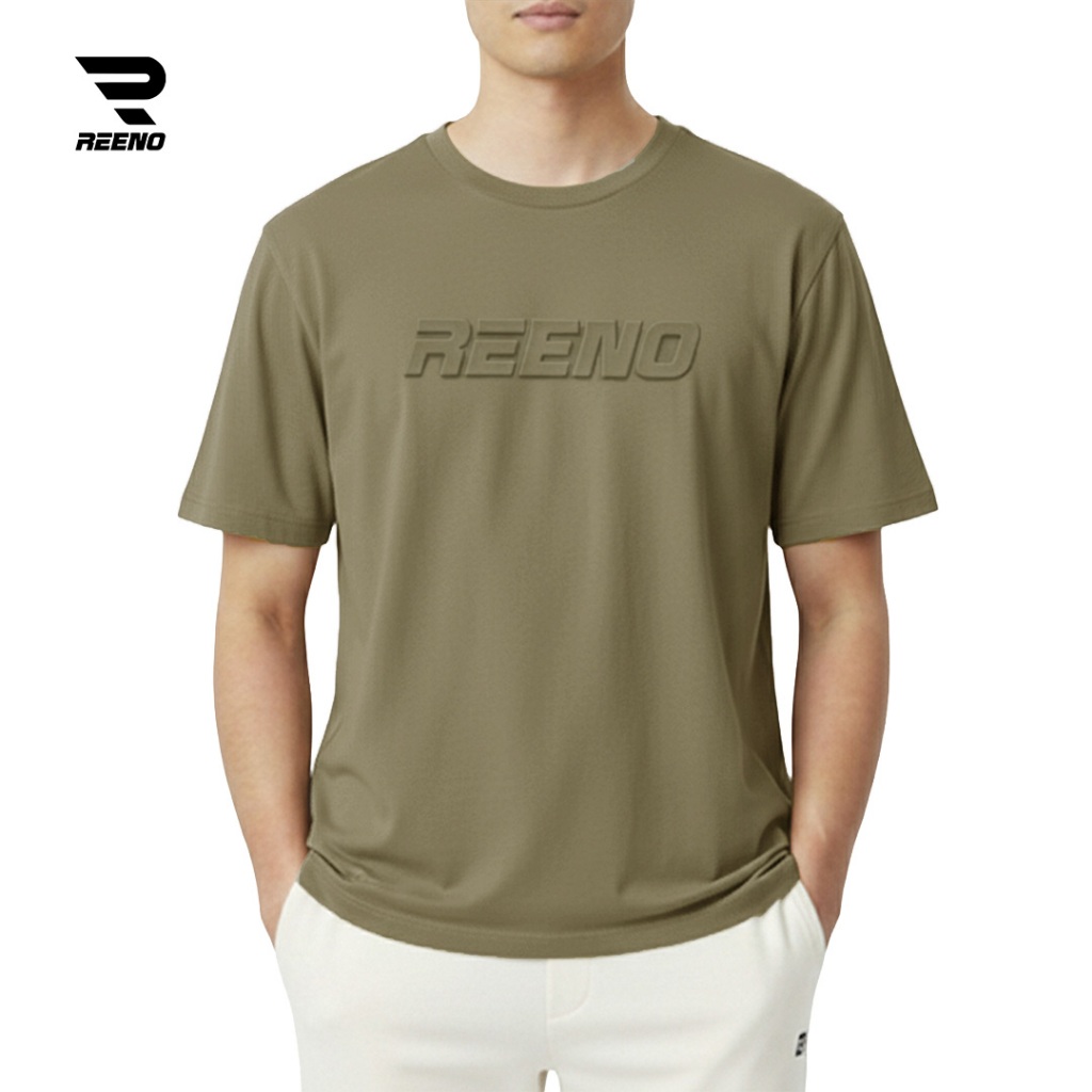 REENO Unisex Oversized Logo Cotton T-shirt S-2XL (210gsm) | Shopee Malaysia