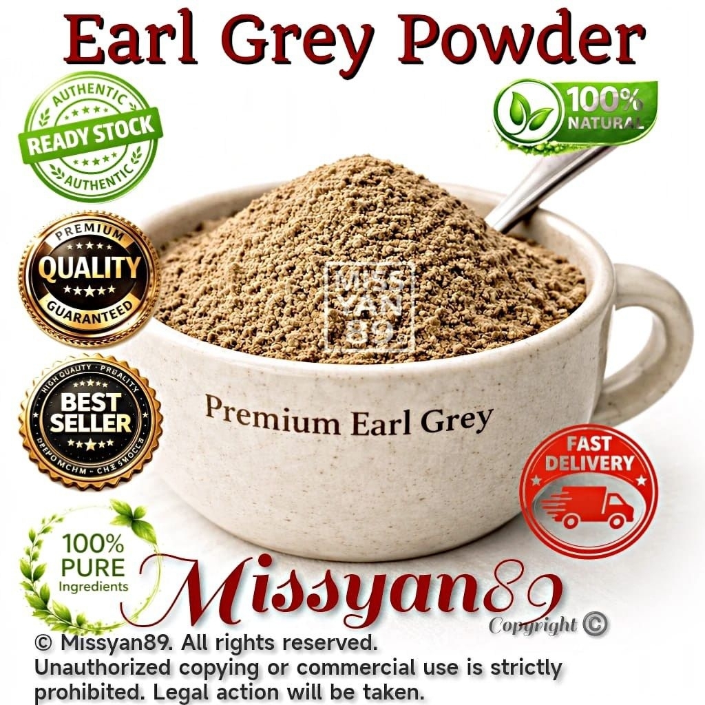 Japan Premium Earl Grey Tea Powder 伯爵茶粉 English Tea Serbuk Teh Earl ...