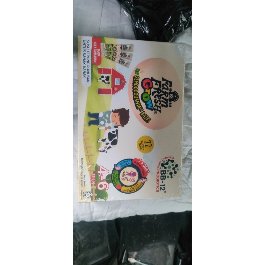 *Free gift upon order 🎁 Expired Farm Fresh Grow 4-6 Tahun (10 sachets x ...