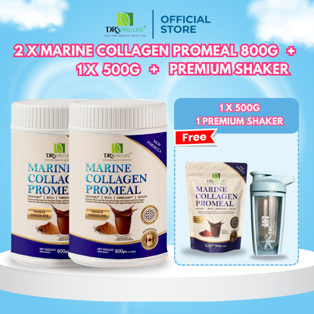 Drs Pro Life 2 In 1 Marine Collagen Meal Replacement 胶原蛋白代餐 | Shopee ...