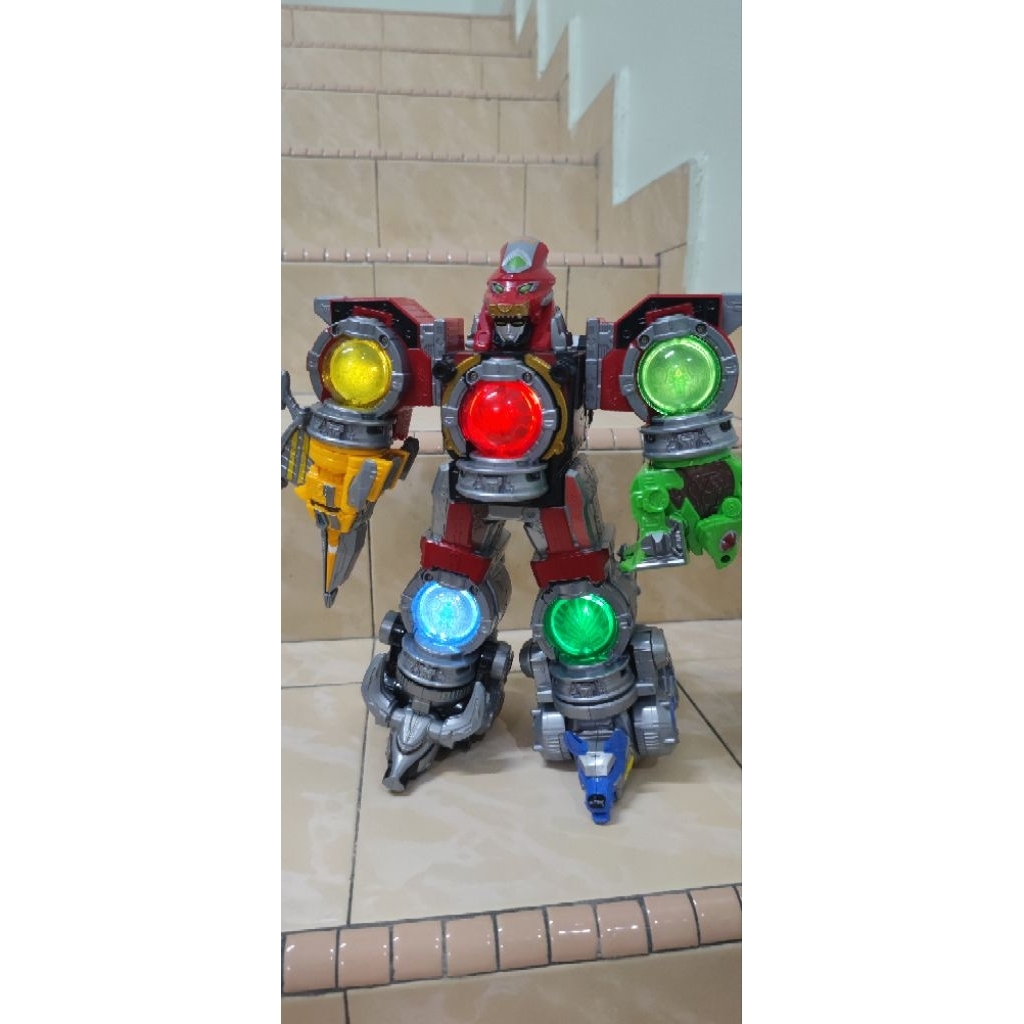 Bandai DX Sentai kyuranger Goseiger Magiranger Power Ranger Megazord ...