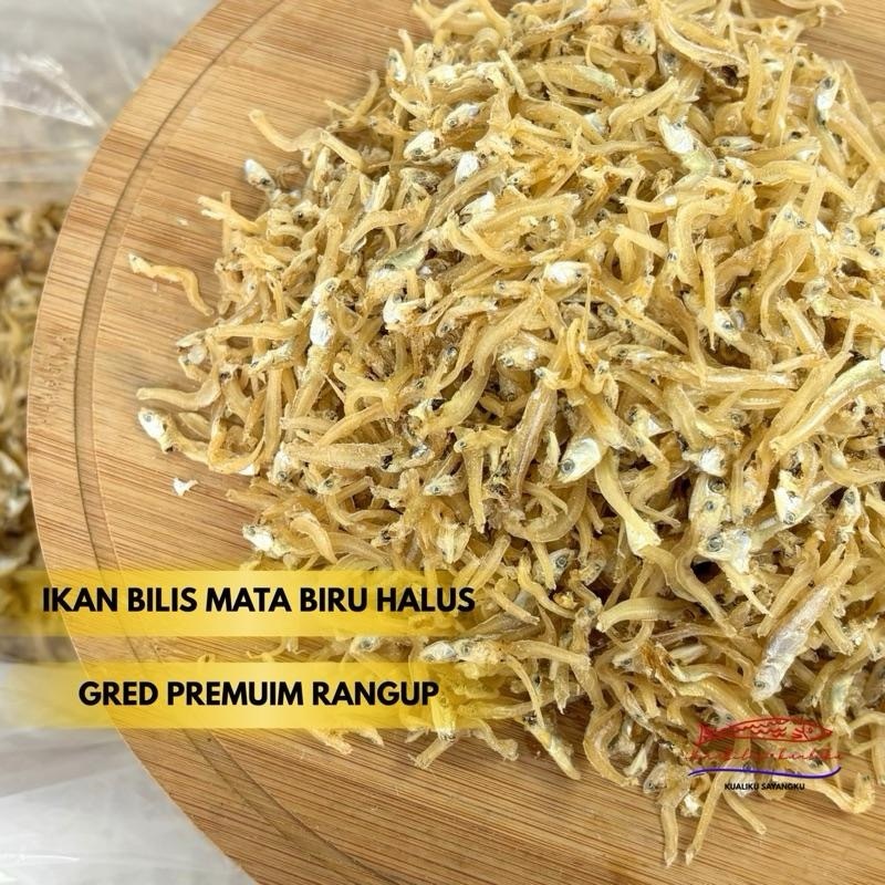 Halus Rangup Ikan Bilis MATA BIRU 6A 500g/1000g | Shopee Malaysia