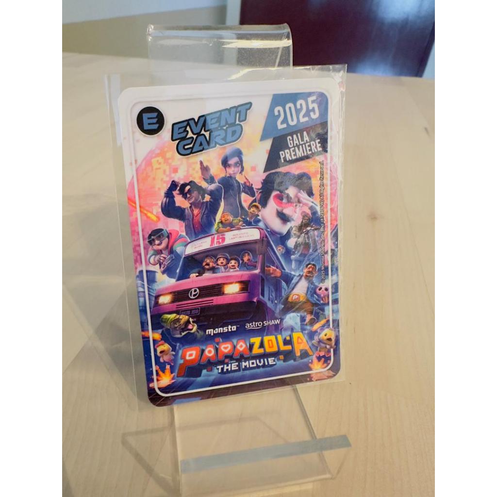 Papa Zola The Movie Gala Premiere Event Card (RARE) | Shopee Malaysia