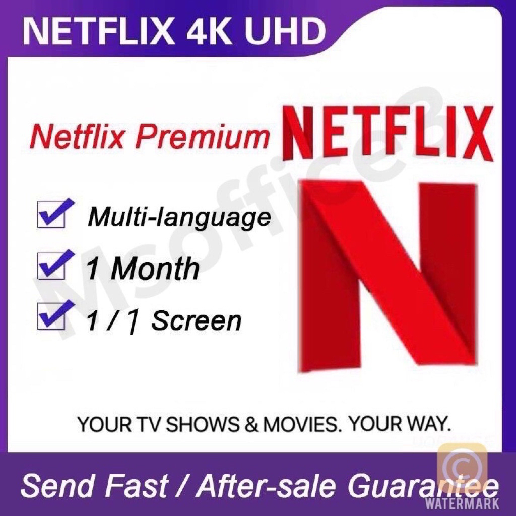 Gaming NETFLIX Account 4K FIix Account Premium Plan Neflix Murah V3656 ...
