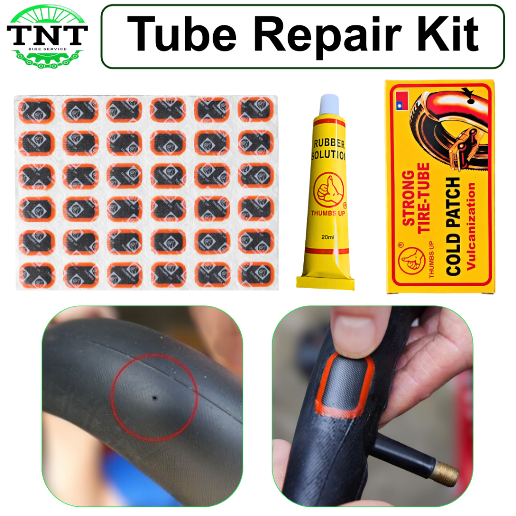 Bicycle Tyre / Tube Puncture Repair Kit | Shopee Malaysia