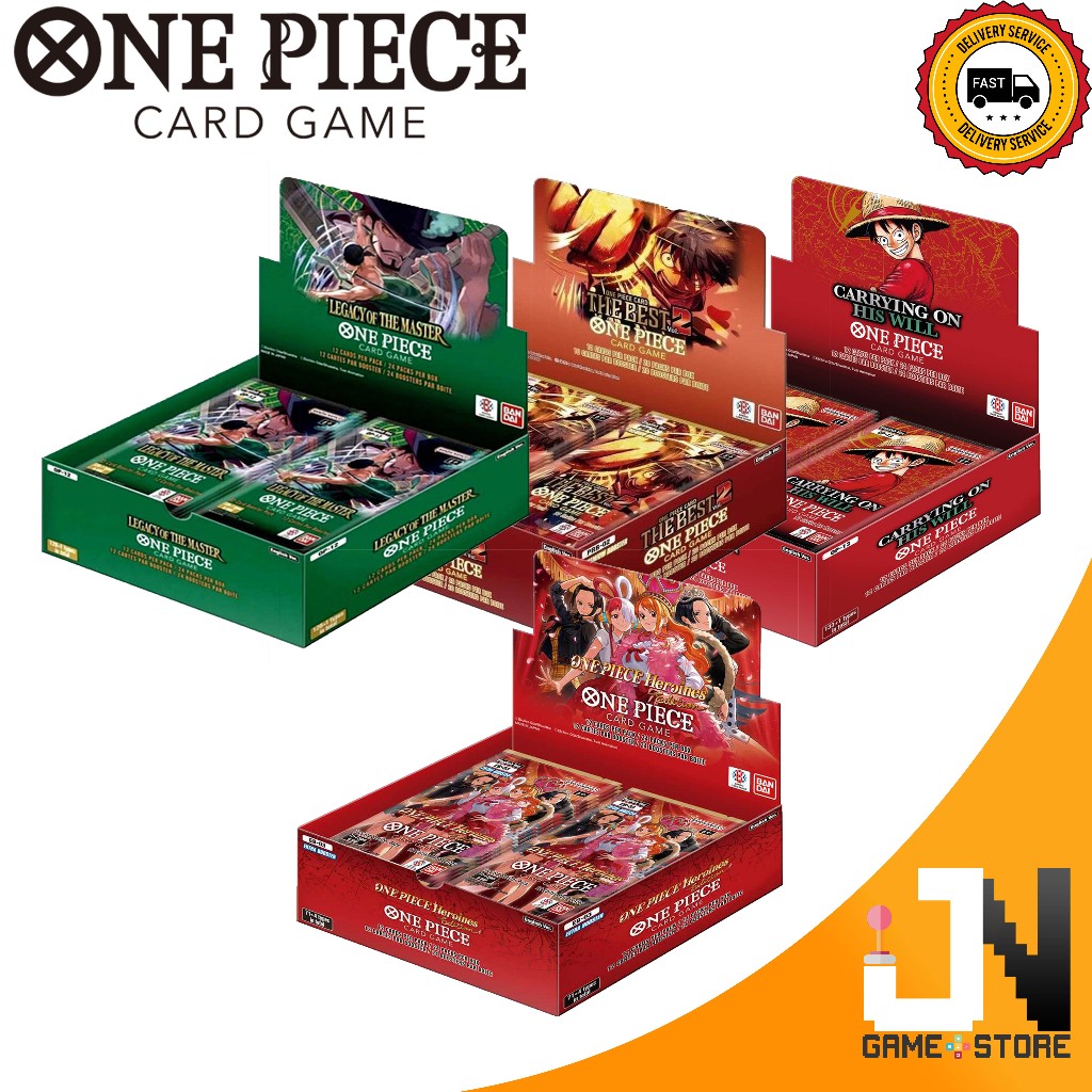 One Piece TCG Booster Box (24 Pack) EB-03 / OP-13 / PRB-02 / OP-12 ...