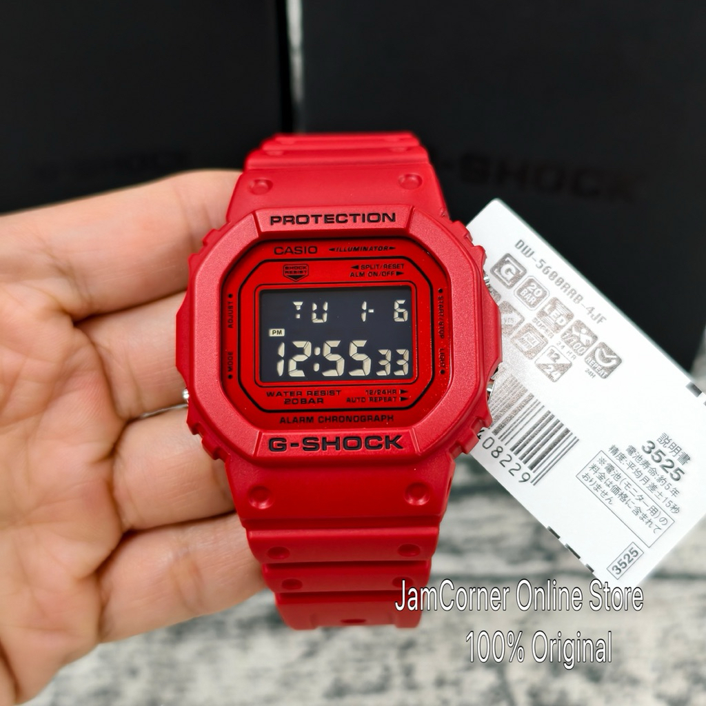2026 NEW STOCK 100% ORIGINAL CASIO G-SHOCK DW-5600RRB-4 iconic G-SHOCK ...