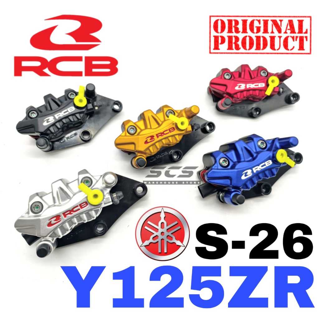 Caliper RCB S26 Front Yamaha Y125ZR Racing Boy Brake Caliper Pump ...