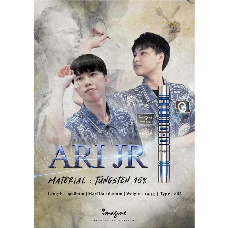 Imagine Darts ARI Jr 2BA Ji Ming You/You Teng Jin Player Model (Darts ...
