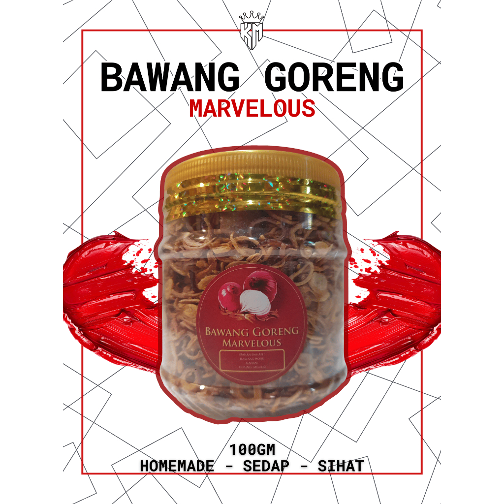 BAWANG GORENG MARVELOUS 🧅🧅 (240GM) | Shopee Malaysia