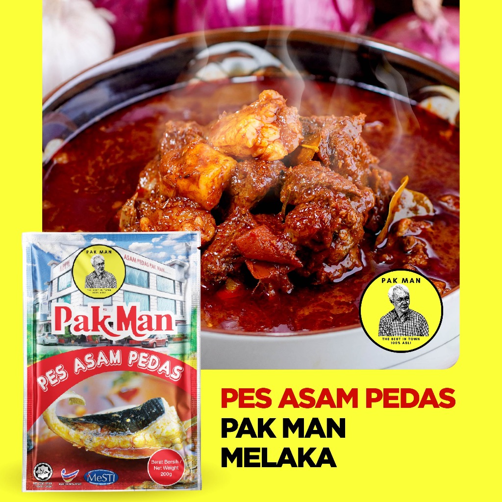 Pes Asam Pedas Pak Man - Asam Pedas Paste Pak Man | Shopee Malaysia