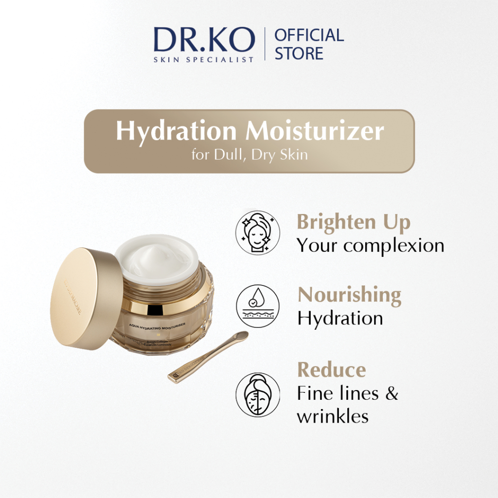 DR. KO Skin Specialist Ko Dermacare Aqua Hydrating Moisturizer I (50gml ...