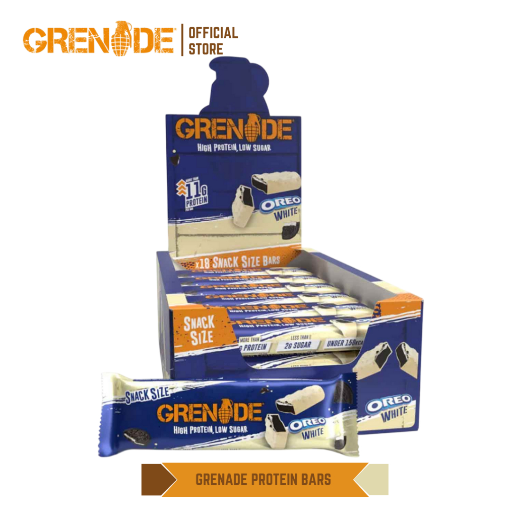 Oreo Series Grenade Snack Size 35g Protein Bar (18pcs/box) | Shopee ...