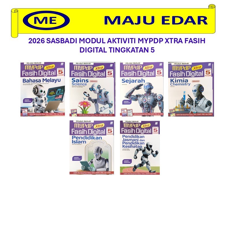 2026 SASBADI MODUL AKTIVITI MYPDP XTRA FASIH DIGITAL KSSM TINGKATAN 5 ...