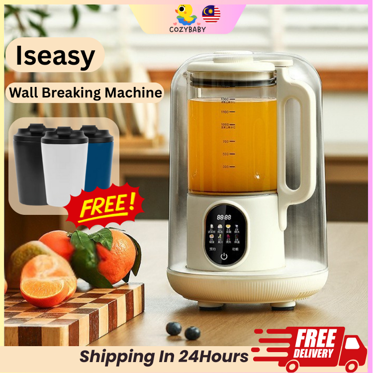 Cozybaby Wall Breaking Machine 15000ML SS304 Low Noise SoyMilk Maker 20 ...