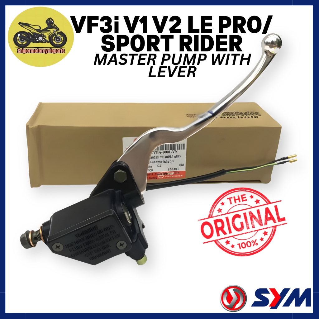 [100% ORI] SYM VF3 VF3i V1 V2 ABS LE & SPORT RIDER 125 FRONT MASTER ...