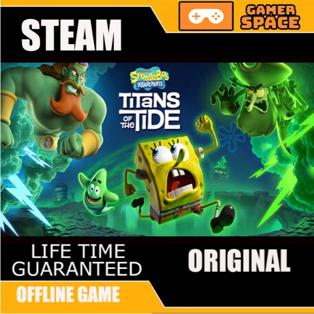 🔥 SpongeBob SquarePants: Titans of the Tide STEAM |FULL GAME| LIFETIME ...