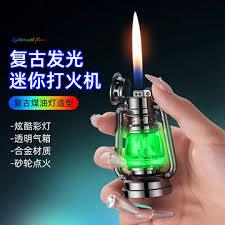 💗LIGHTER KOLEKSI 💗 Mini Retro Flame Lantern Torch / KETTLE / TEA POT ...