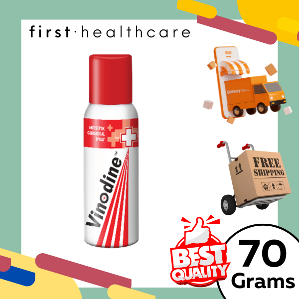 [READY STOCK!] Vinodine Antiseptic Germicidal Spray For Treatment ...