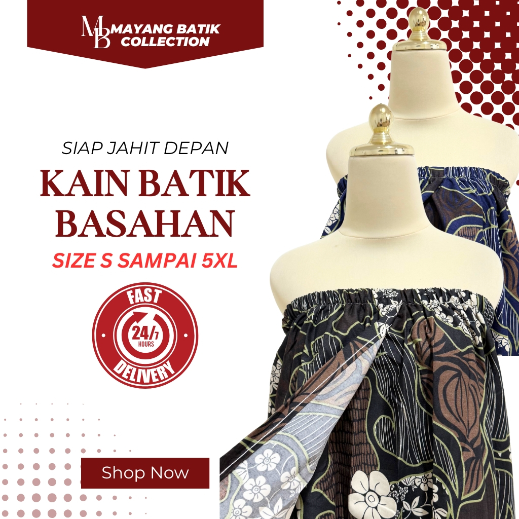 Kain Basahan Moden / Kain Kemban / Bathrobe / Instant Shower Skirt ...