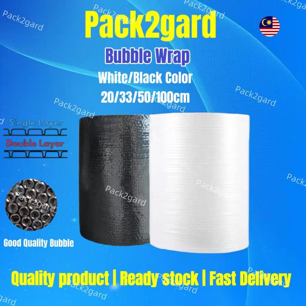 Bubble Wrap 100m Roll with Single or Double Layer - Multiple Sizes ...