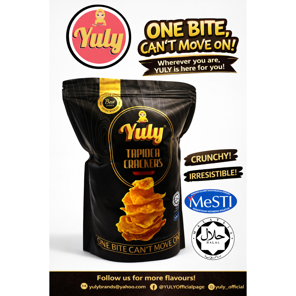 Yuly Premium Tapioca Crackers 100g | Shopee Malaysia