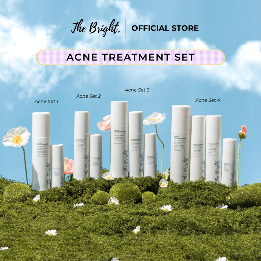 THE BRIGHT Acne Treatment set | Shopee Malaysia